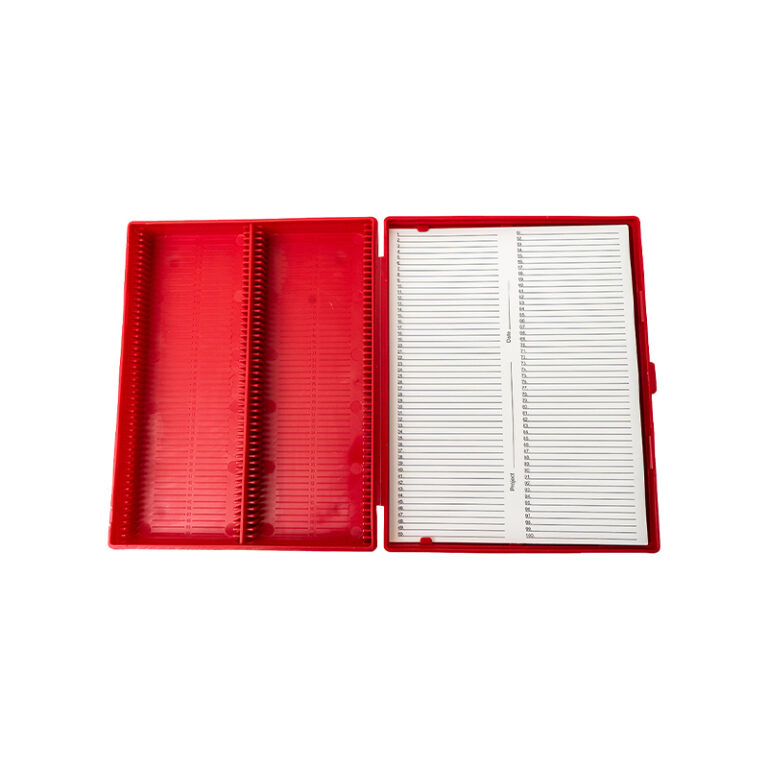 Microscope Slide Box (100 Place) - Total Health