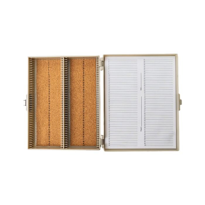 Microscope Slide Box (100 Place) - Total Health Medical Supplies
